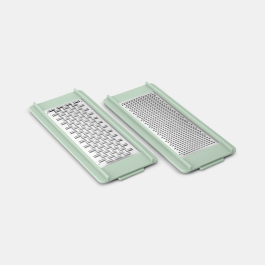 Fine/Coarse Grater Blades, set of 2 - Jade Green | Brabantia