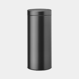 Touch Bin New, 30L, Plastic Inner Bucket - Confident Grey | Brabantia