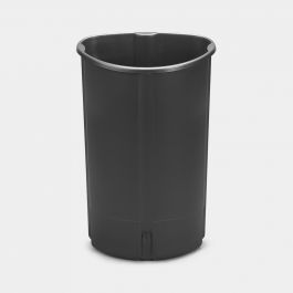 Plastic Inner Bucket 40 litre, Oval - Dark Grey | Brabantia