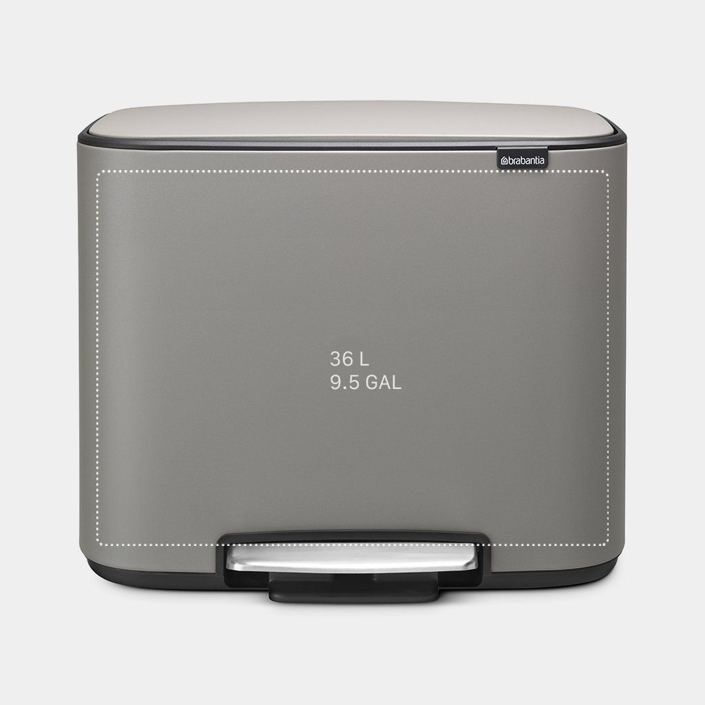 Bo Pedal Bin 36 litre - White | Brabantia