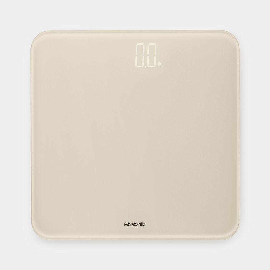 ReNew Digital Bathroom Scales, battery powered - Dark Grey | Brabantia