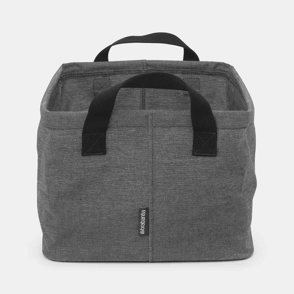 Foldable Laundry Basket, 35 litre - Pepper Black | Brabantia