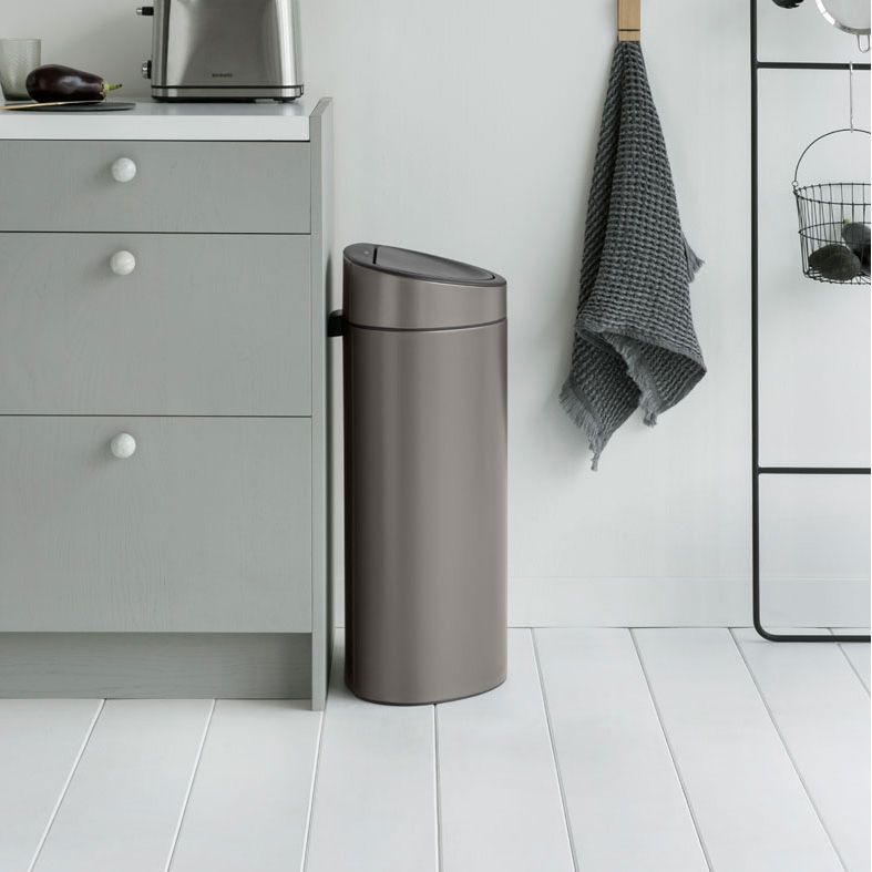 Touch Bin New Recycle, 23/10 litre, Plastic Inner Bucket Platinum ...