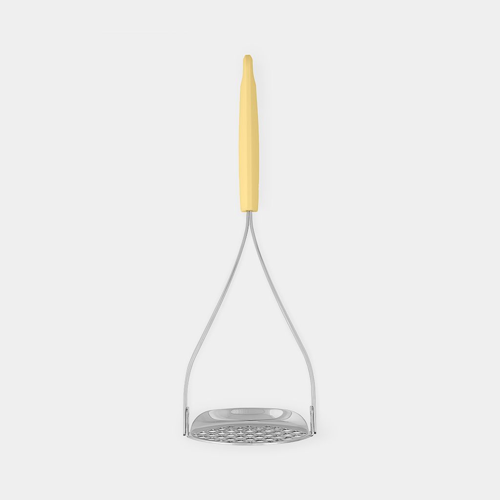 Potato Masher plus Spoon TASTY+ - Honey Yellow | Brabantia