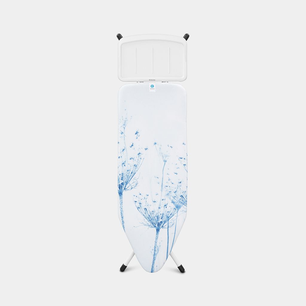 Ironing Board C, 124x45 cm, Solid Steam Unit Holder - Cotton Flower ...