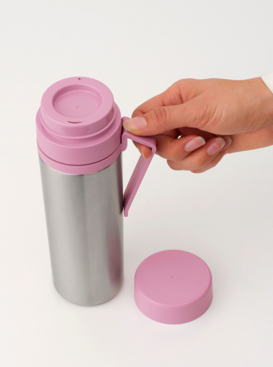 Make & Take Insulated Flask, 0.5 litre - Lilac Pink | Brabantia