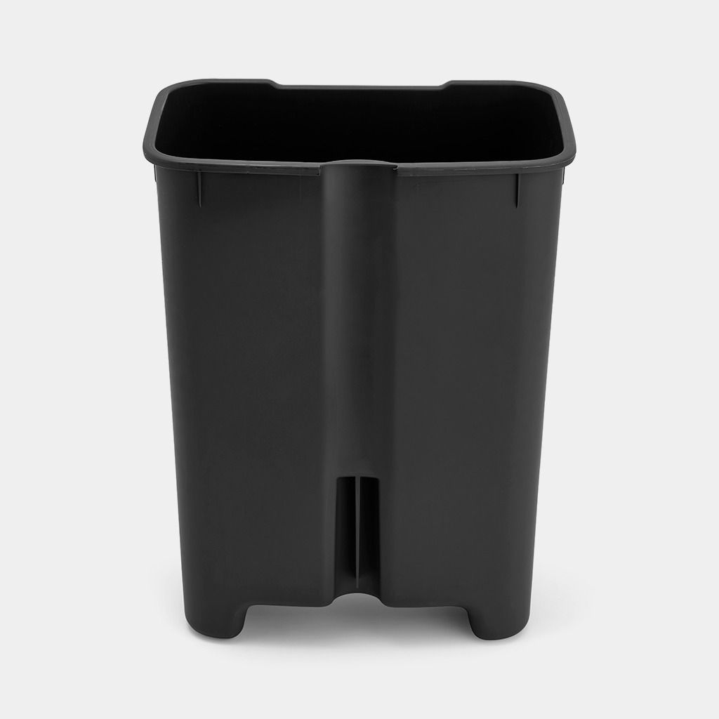 Plastic Inner Bucket Bo Waste Trash Can 3.2 gallon (12L) - Dark Gray ...