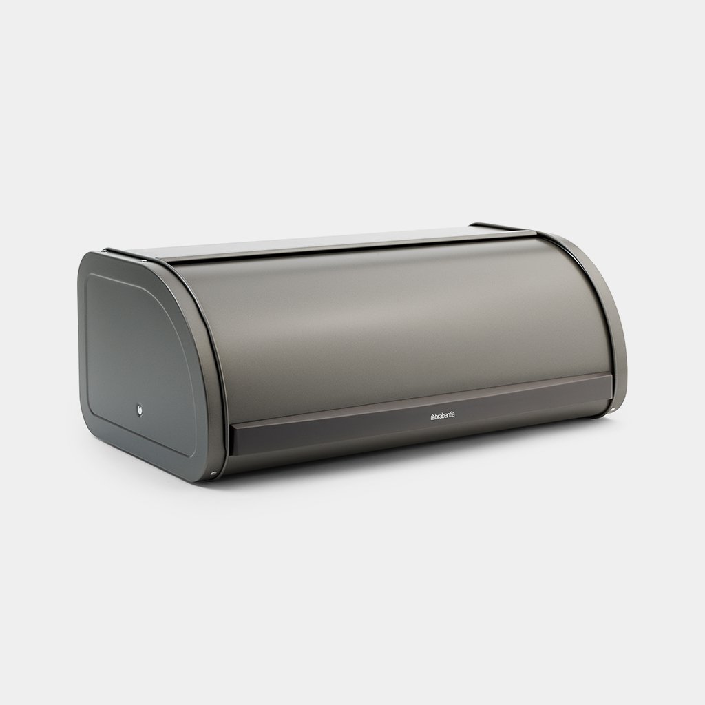 Roll Top Bread Bin Platinum Brabantia Roll Top Bread Bin Platinum Brabantia