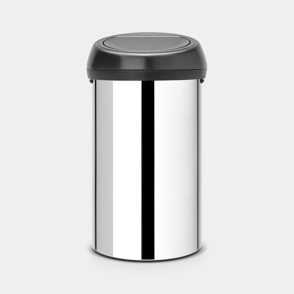 Touch Bin 60 litre - Brilliant Steel | Brabantia