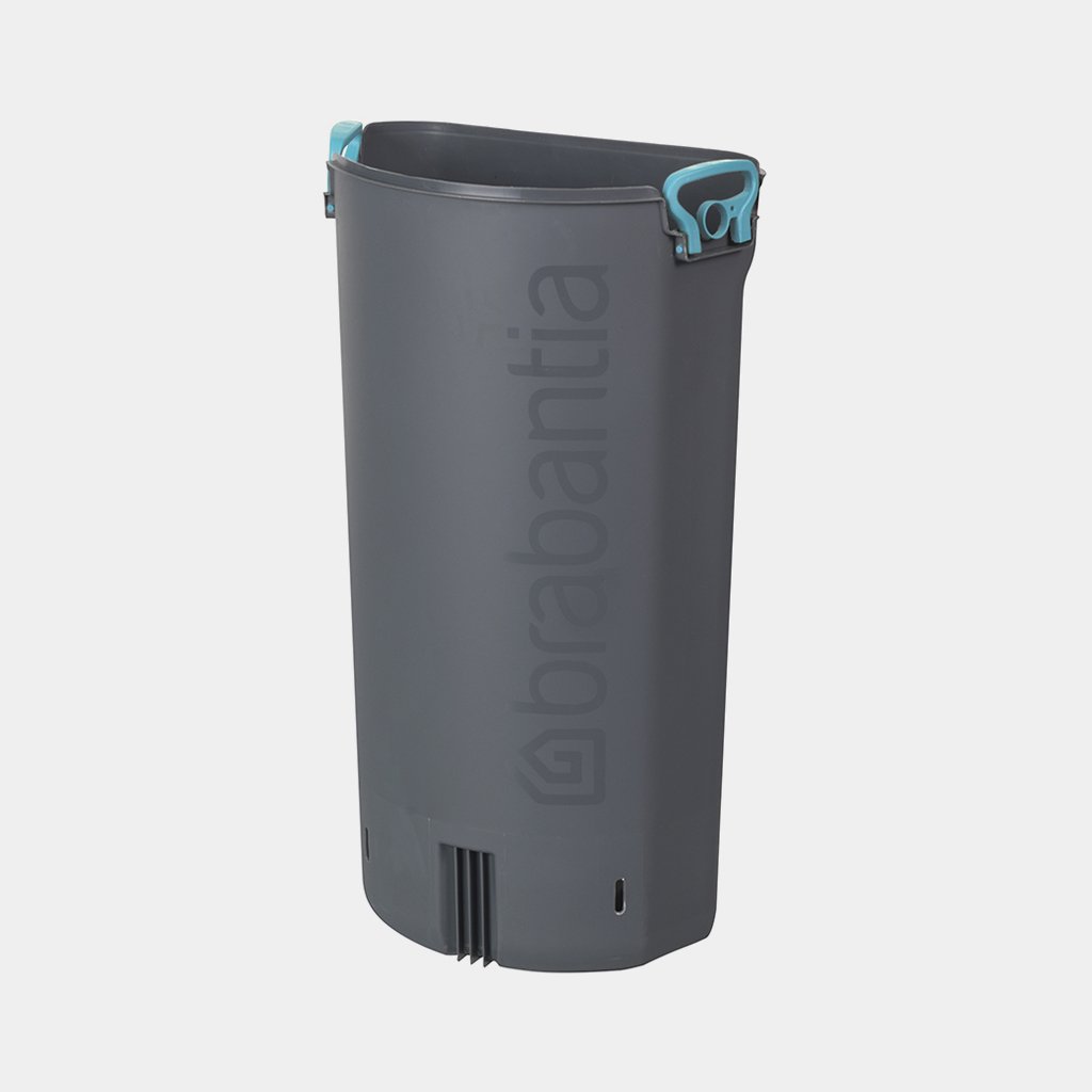 Plastic Inner Bucket Pedal Bin FlatBack+, 30 litre - Grey | Brabantia