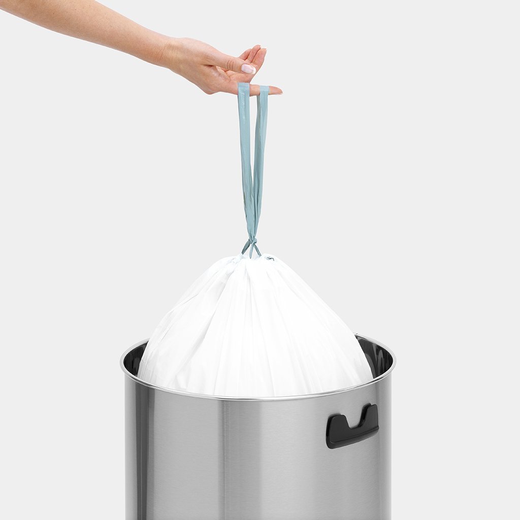 Push Bin 60 litre - Matt Steel | Brabantia