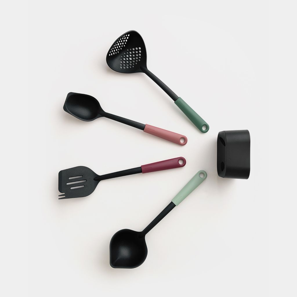Tasty+ Kitchen Utensils Set plus Stand - Mixed | Brabantia