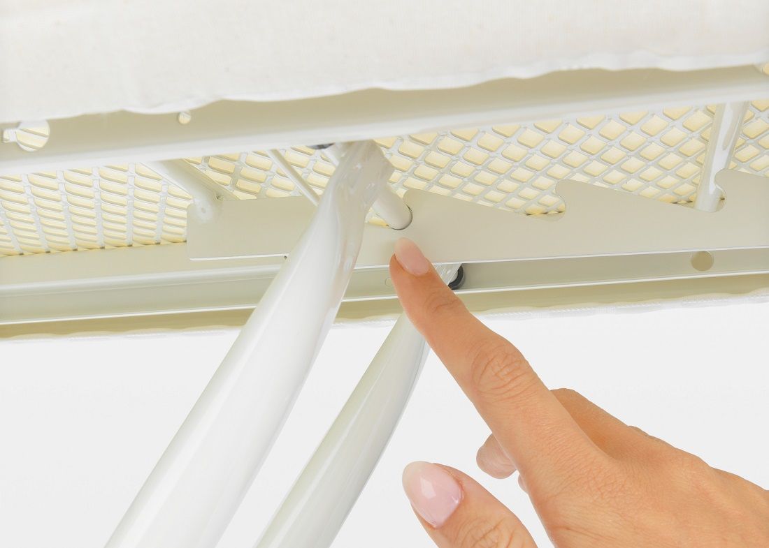 Ironing Board A, 110x30 cm, Steam Iron Rest - Cotton Flower | Brabantia