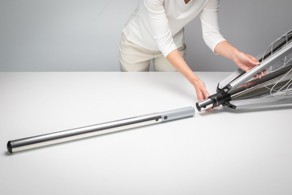 Rotary Topspinner, 40 metre, with Metal Soil Spear, 45mm diameter, Spl ...