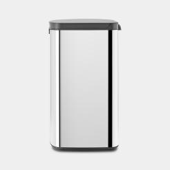Bo Waste Bin, 12 litres - Brilliant Steel | Brabantia
